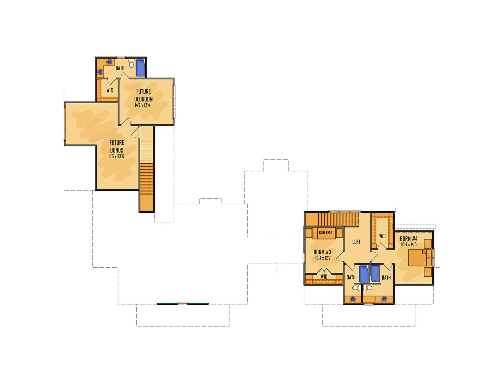 3RD-125-20 | Third Floor Plans